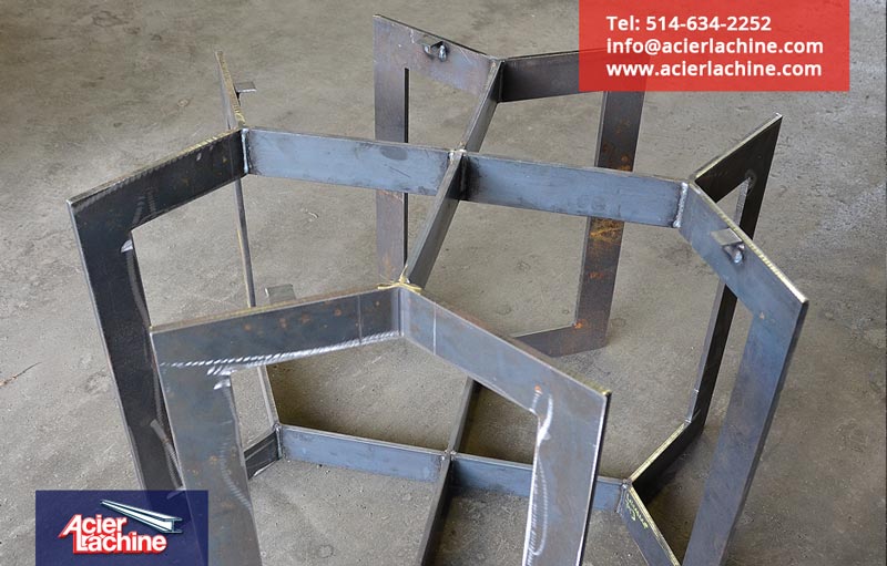 STRUCTURE DE BASE DE TABLE | Acier Lachine Inc